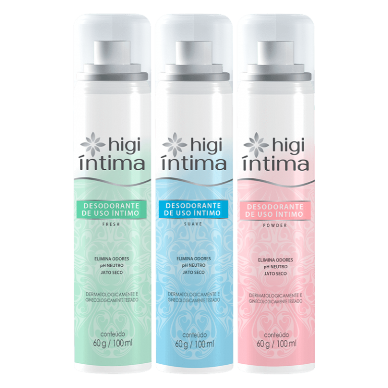 Desodorante Íntimo | Conforto, proteção e suavidade - Higi Mulher